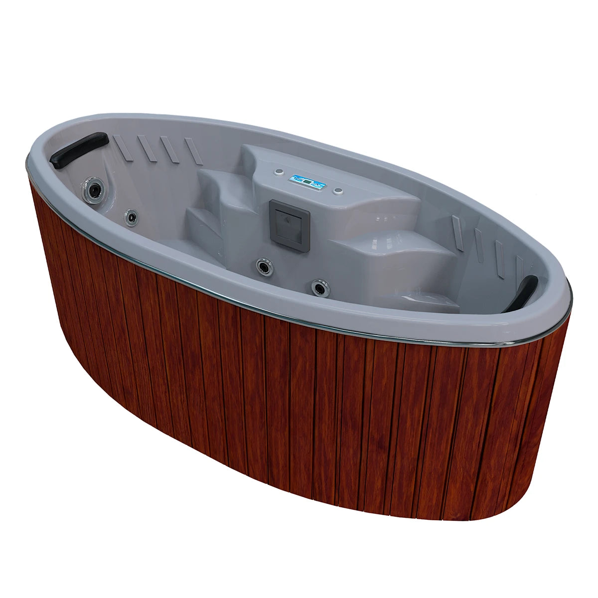 Jacuzzi 2 personas, hidromasaje y acabados premium | Spa PORTÁTIL ...